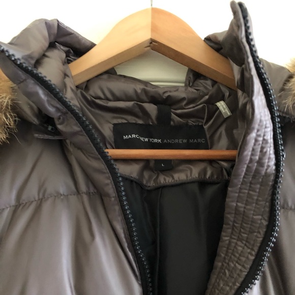 Andrew Marc | Jackets & Coats | Andrew Marc New York Abbie Fur Coat ...